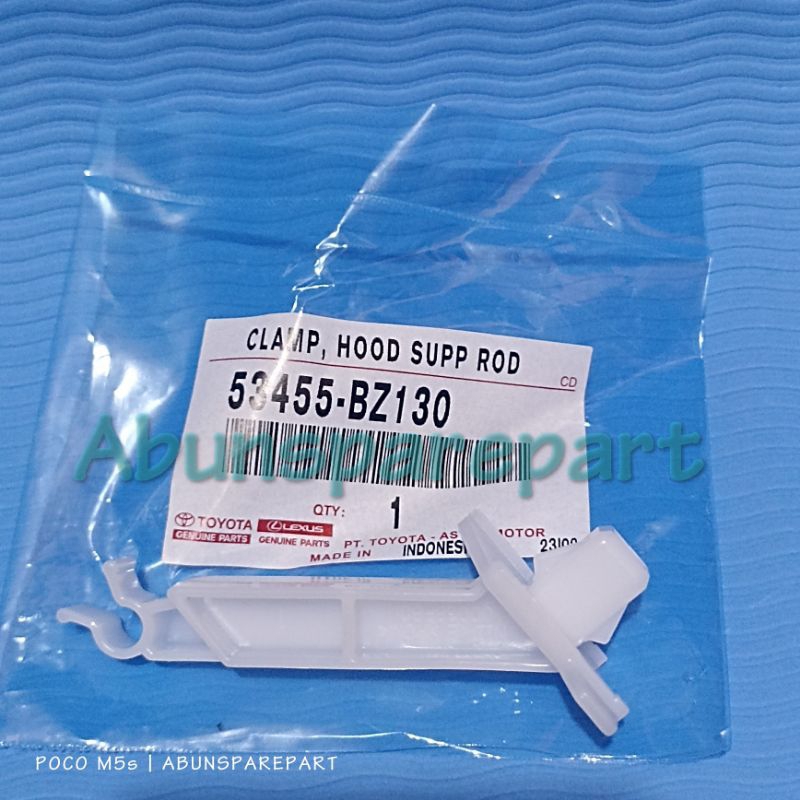 MESIN Clamp Hood supp rod Toyota Avanza Xenia Engine Hood Button 53455 ...