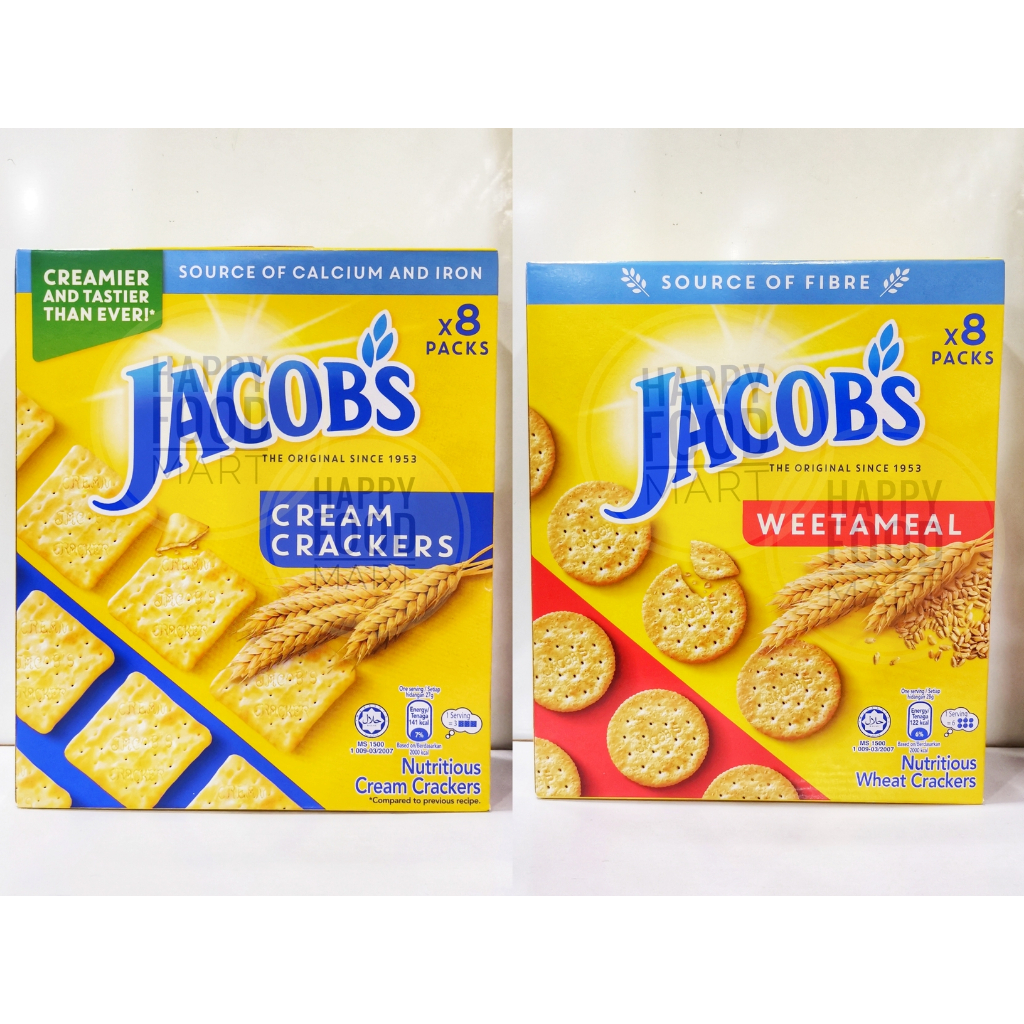 [HALAL] JACOBS CREAM CRACKERS/JACOB WEETAMEAL/JACOB'S WHEAT BISCUITS ...