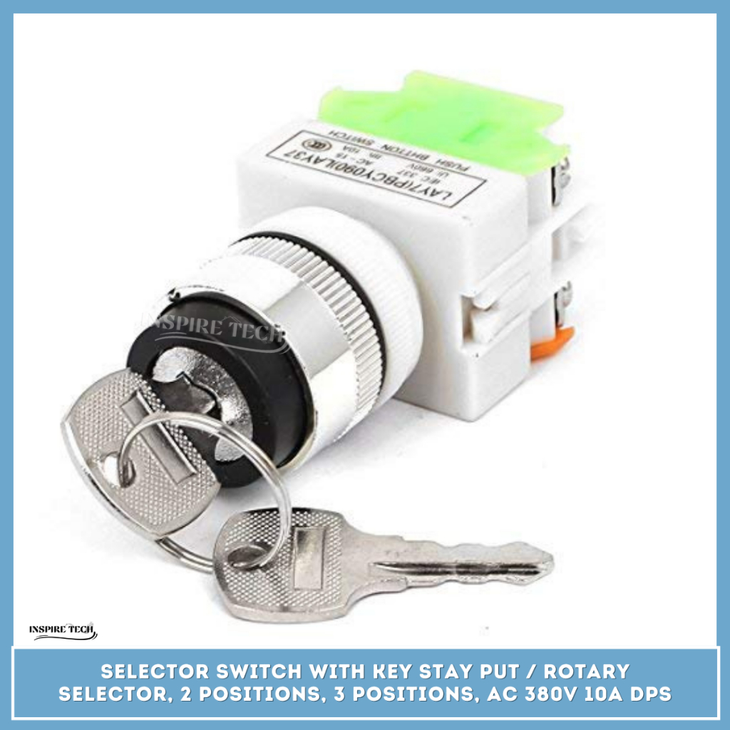 LA7/37 2POSITION/3 positions SELECTOR SWITCH WITH Key Key SWITCH Key ...