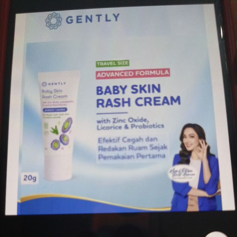 Gently baby rash cream 20 gr - baby diaper rash cream | Shopee Malaysia