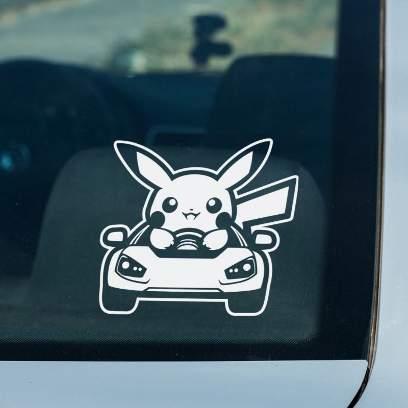 Pokemon Pikachu Car Sticker | Shopee Malaysia