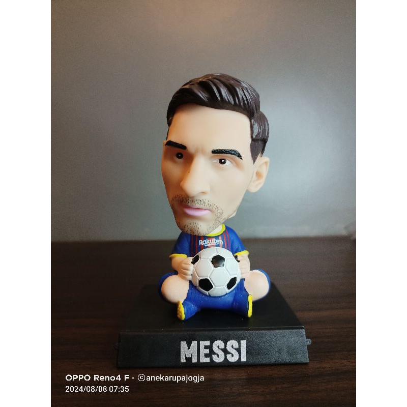 Leonel Messi football player action figure bobble head rocking head ...
