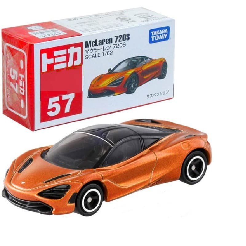 Tomica Regular No 57 McLaren 720S Takara Tomy Diecast Sport Car Kids Toys | Shopee Malaysia