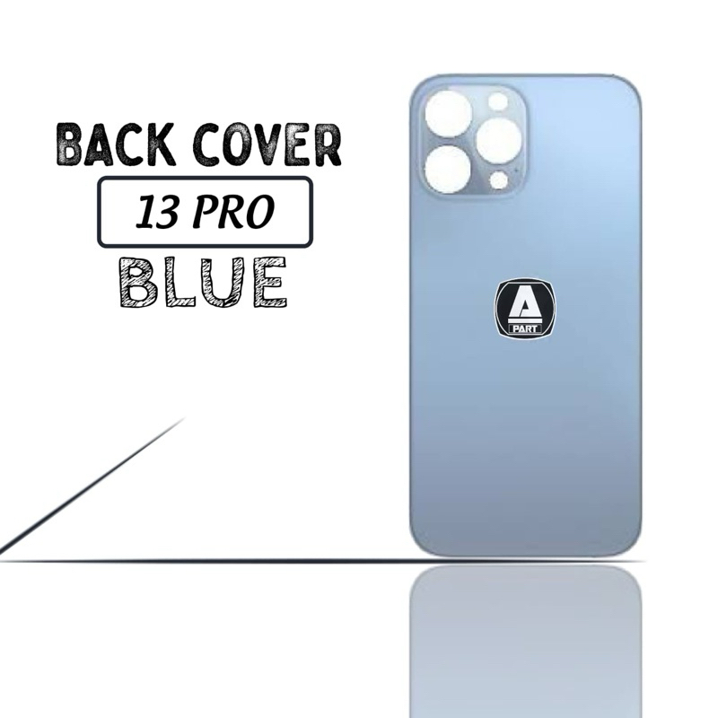 Backdoor/backglass IPHONE 13 PRO BLUE | Shopee Malaysia