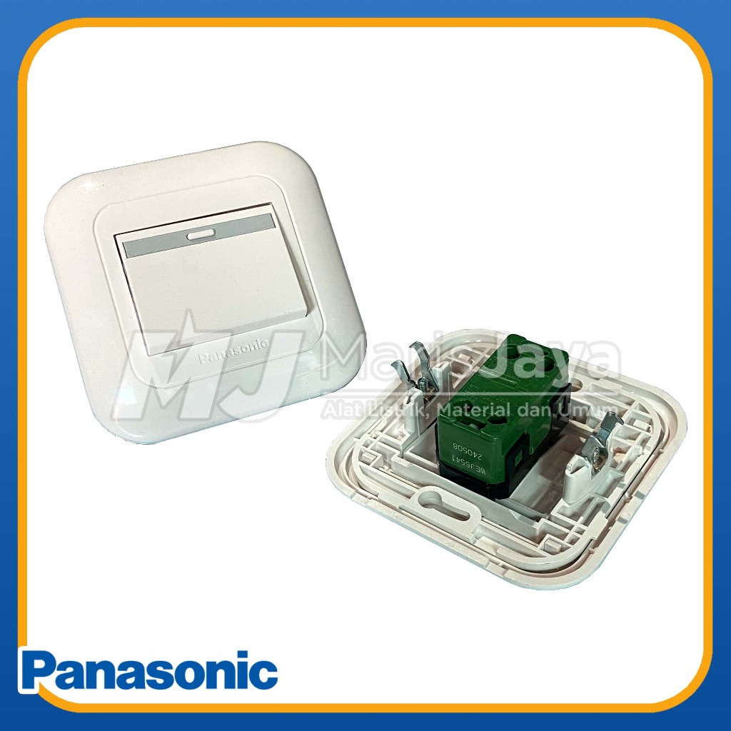 Single PANASONIC WEJ78029 + WEJ5541 Wide Series Single Wide Switch ...