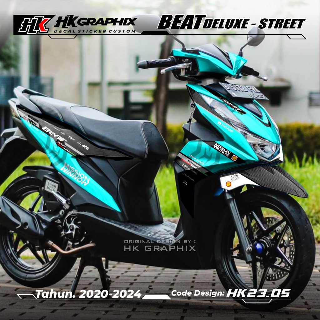 Sticker Decal BEAT Deluxe Street Full Body 2020 2021 2022 2023 2024 ...