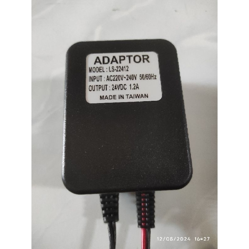 24volt 1,2A RO Adapter / 24V 1,2A RO Pump Adapter | Shopee Malaysia