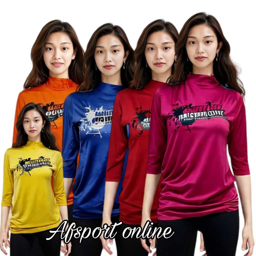 3/4 sleeve workout gym clothes | Shopee Malaysia