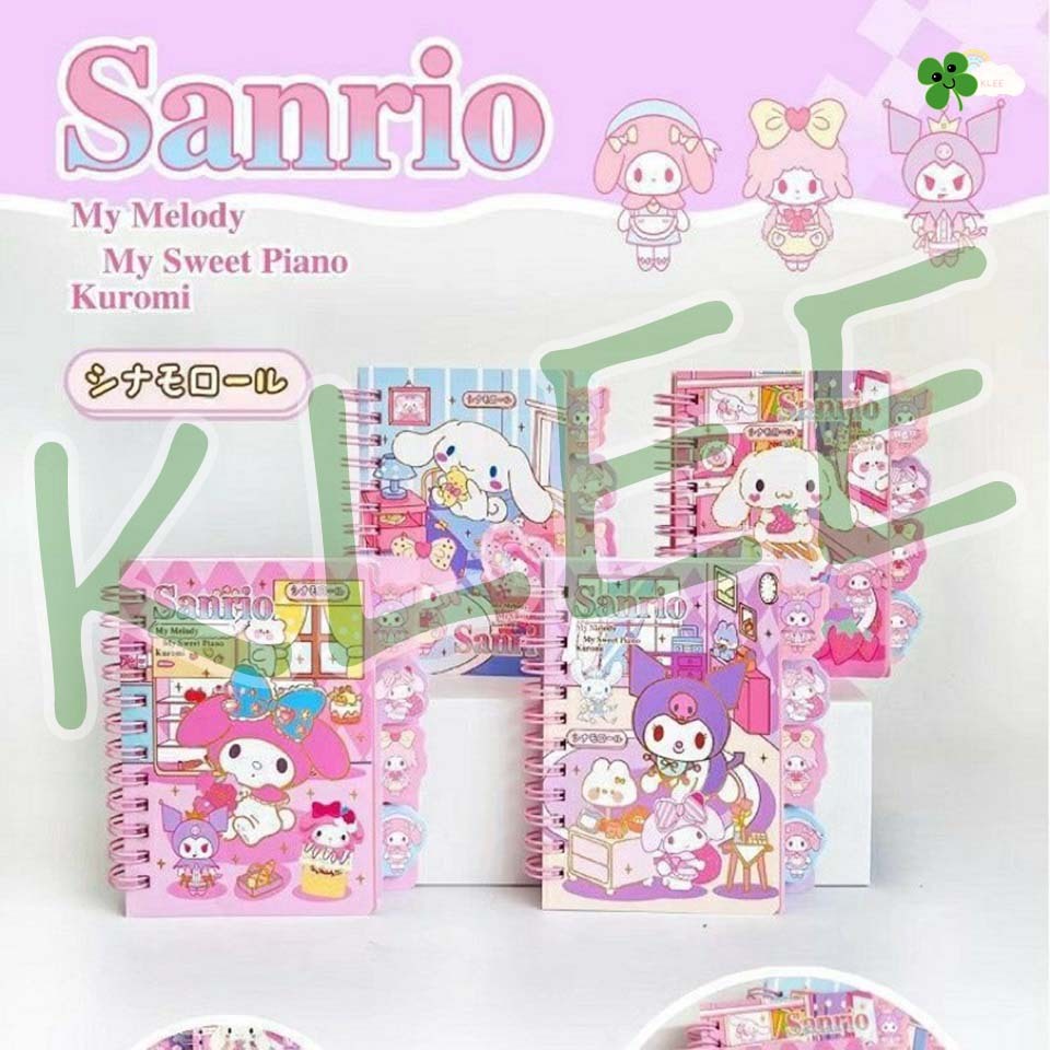 Sanrio RING MINI BOOK - SANRIO MOTIF NOTES BOOK - SANRIO MINI NOTE BOOK ...
