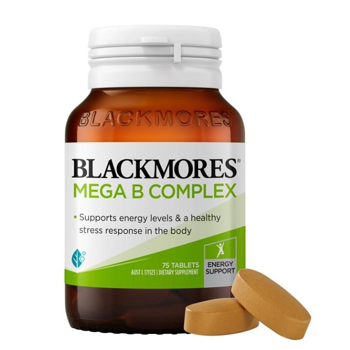 Blackmores Mega B Complex 75 Tablets/Vitamin B Complex | Shopee Malaysia