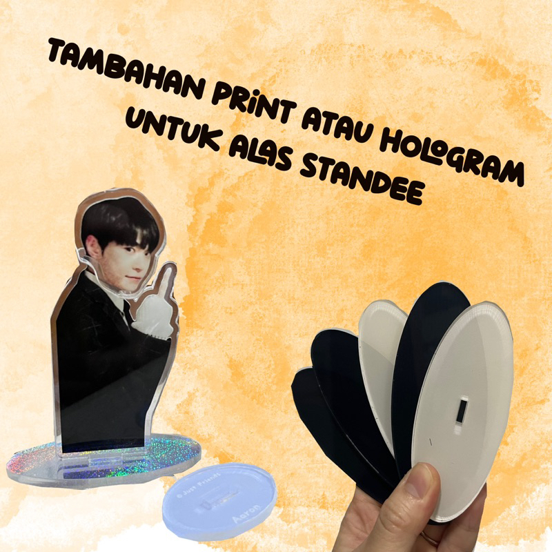 Additional standee print base | Shopee Malaysia