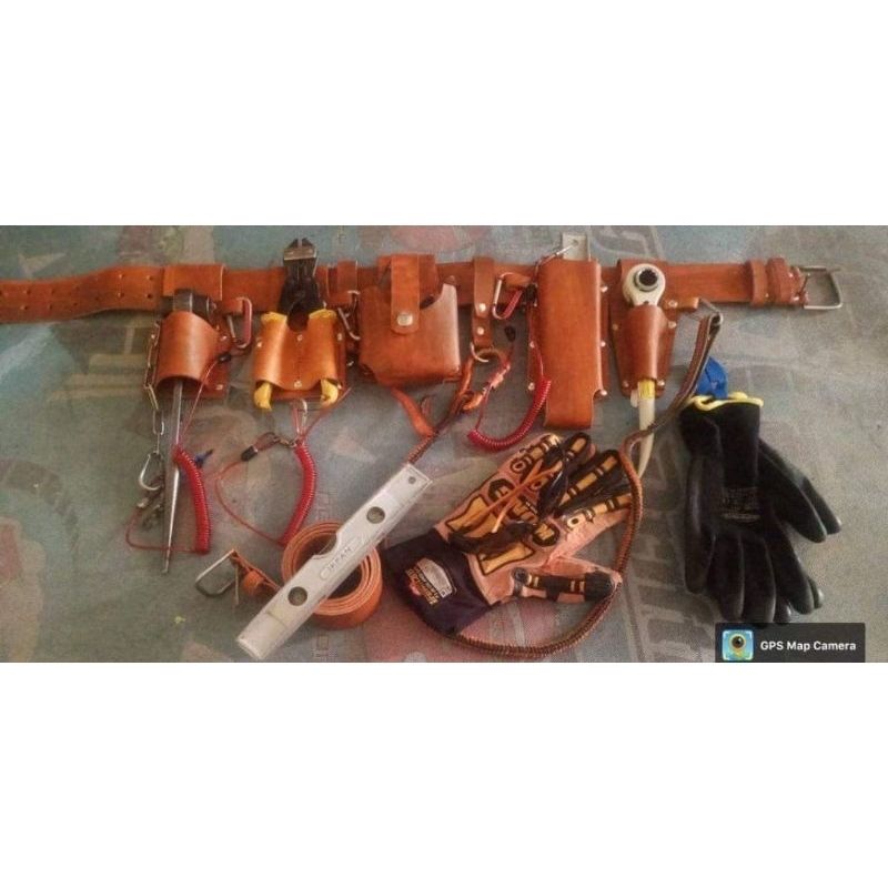 Scaffolding tool belt set/belt set for scaffolding workers. | Shopee ...