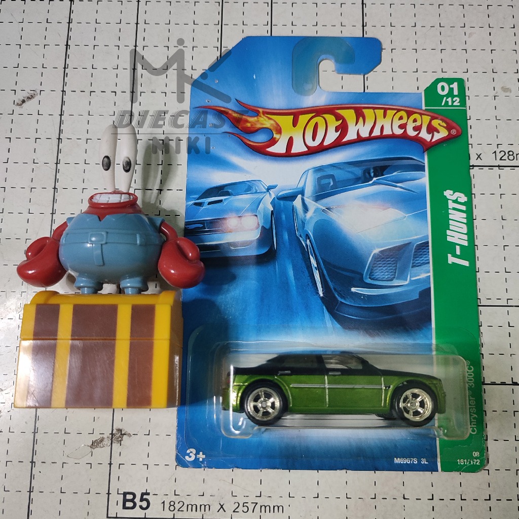 Hot WHEELS CHRYSLER 300C SUPER TREASURE HUNT STH (FREE PROTECTOR ...
