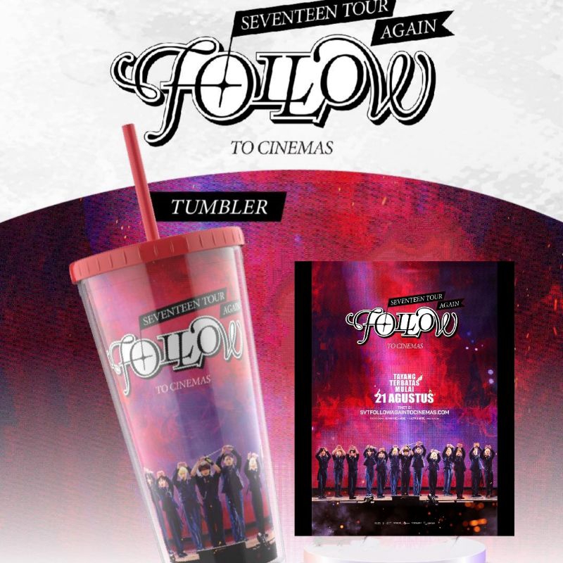 Seventeen TOUR 'FOLLOW' AGAIN TO CINEMAS Tumbler Exclusive Official ...