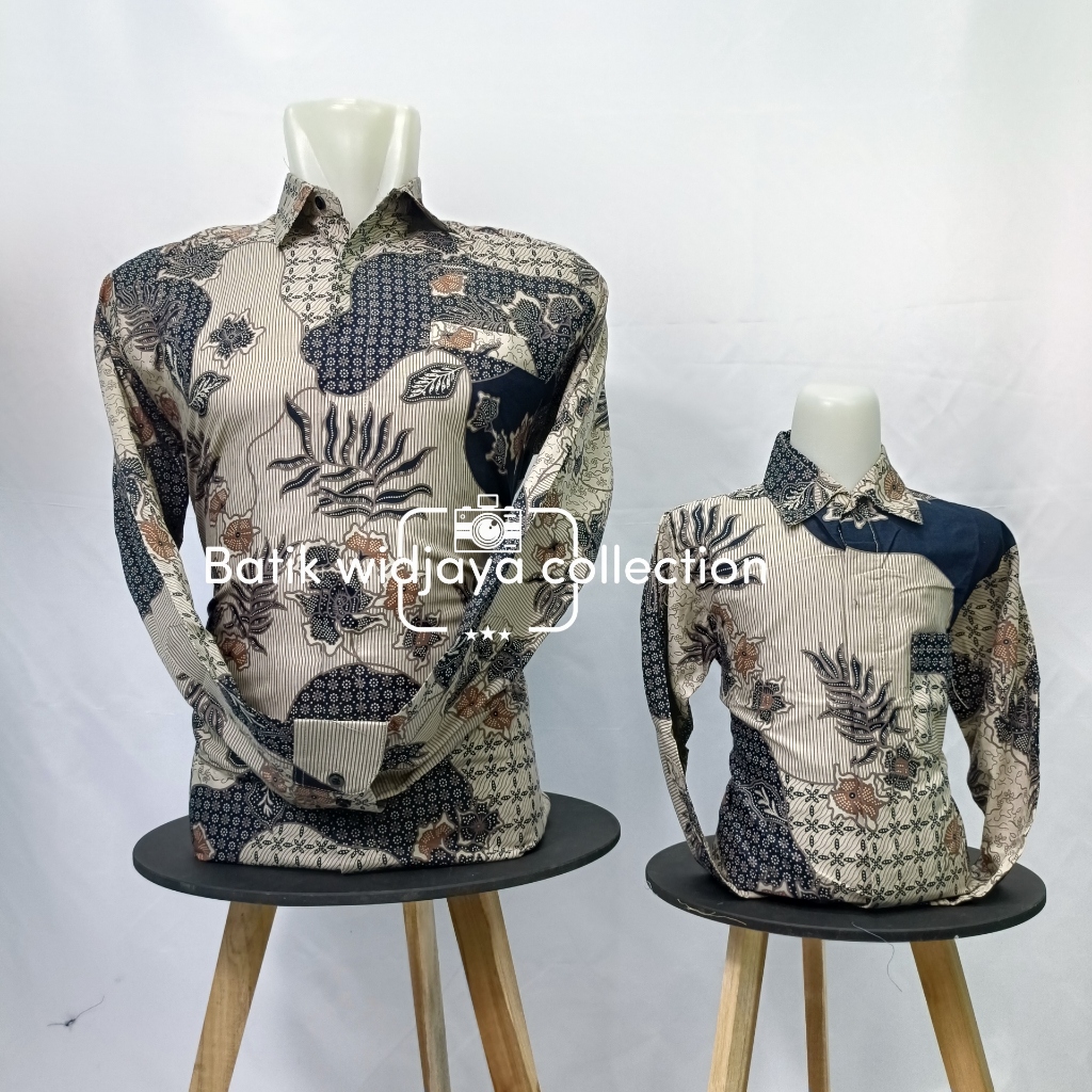 Coksu batik / father son couple batik, coksu color, kradenan widjaya ...