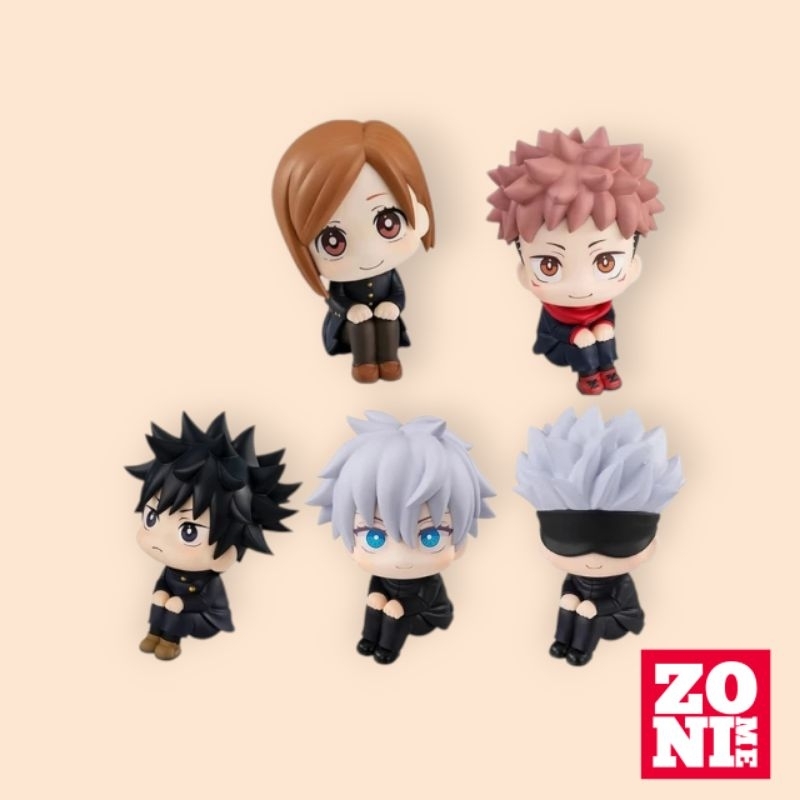 Zonime Action Figure Jujutsu Kaisen Mini Sitting Anime JJK Itadori ...