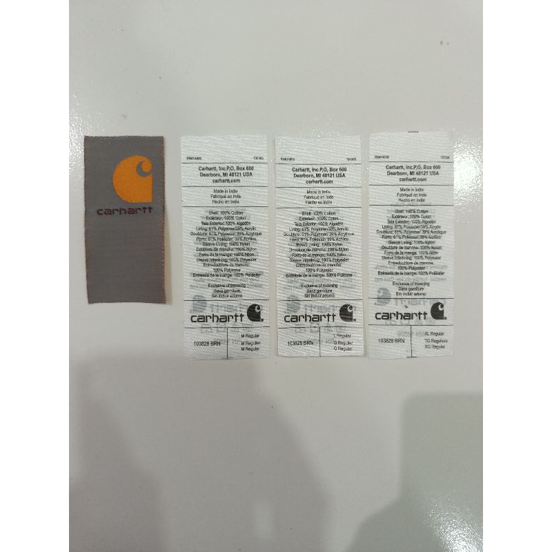 Carhartt full set label tag | Shopee Malaysia