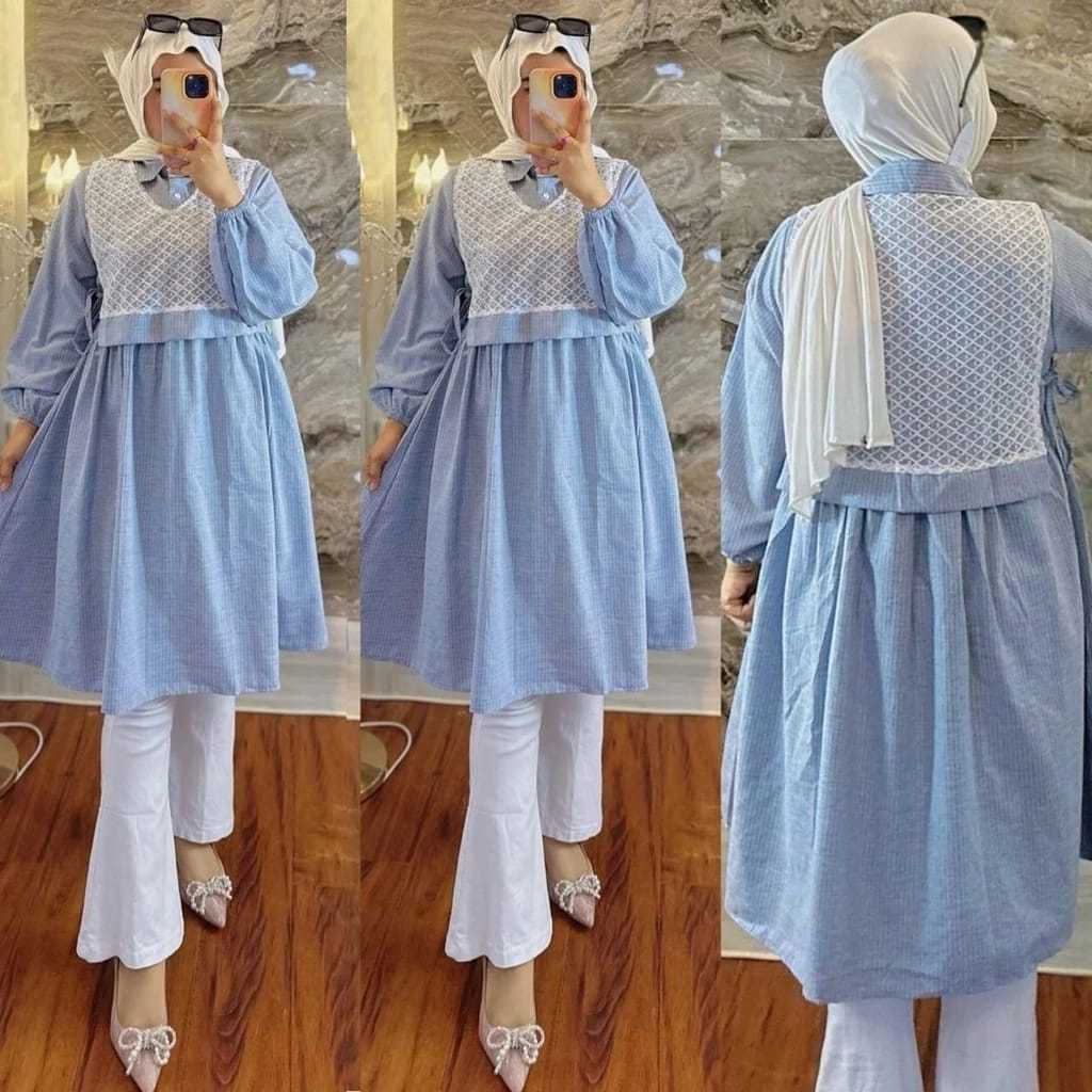 KATUN Best Selling!!! Tunic Women Latest Model Cotton Material Channel ...