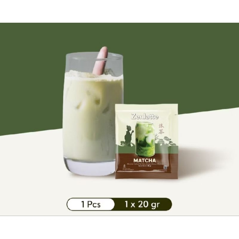 Matcha - Retail 1 pcs Matcha Latte / Matcha Milk Drink (20 grams ...