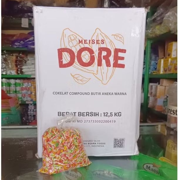 Meses Chocolate dore/gogo repack 250gr And 1kg | Shopee Malaysia