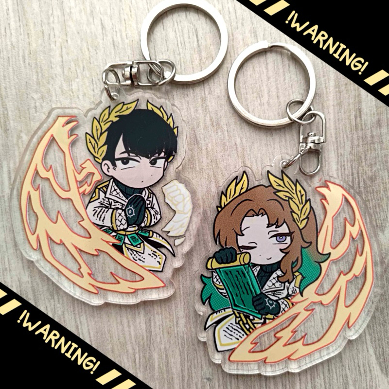 Limbus Company Meursult Rodion Pursuance EGO Keychain Fanart By Tofuaru ...