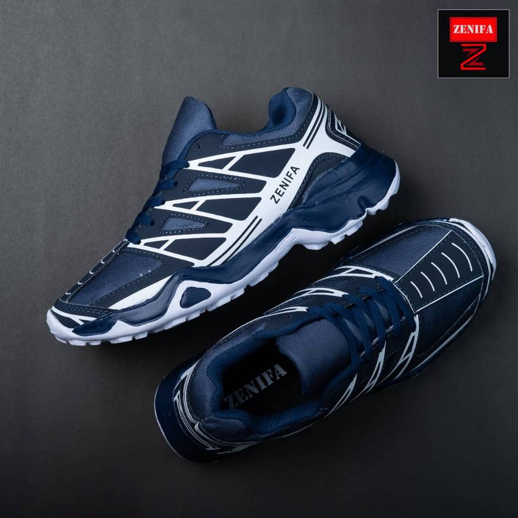 Voly Shoes Men's Badminton Shoes Rubber Sole Squeak Anti Slippery ...