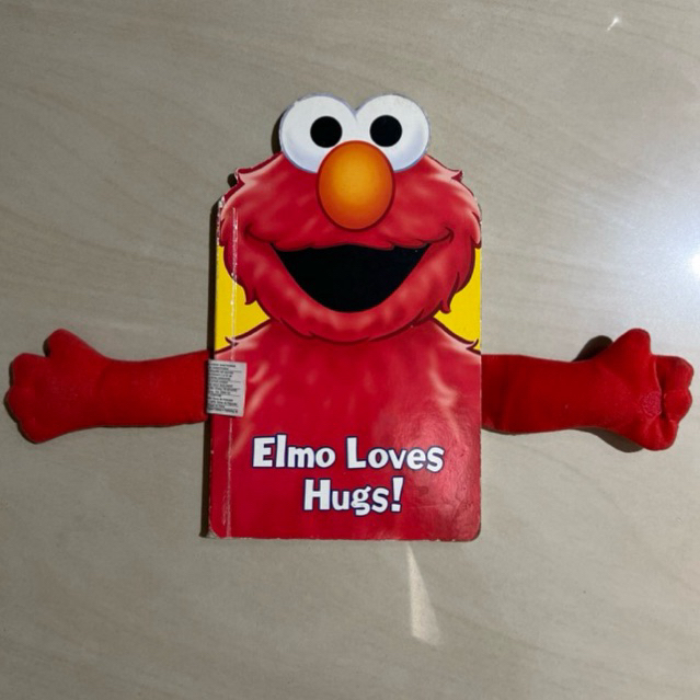Elmo loves Hugs-story book For Children With animaso Hands | Shopee ...