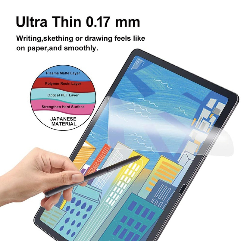 Paper Like Advan Tab VX Neo 10.1 Inch 2024 Screen Protector Film Matte ...