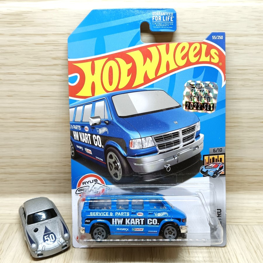 Hot wheels dodge van Blue kmart exclusive recolor CHS27 | Shopee Malaysia