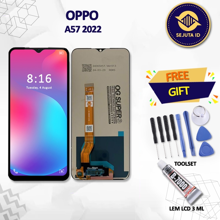 Lcd OPPO A57 2022 / A17 / A77 / A77S / A17K ORIGINAL TOUCHSCREEN ...