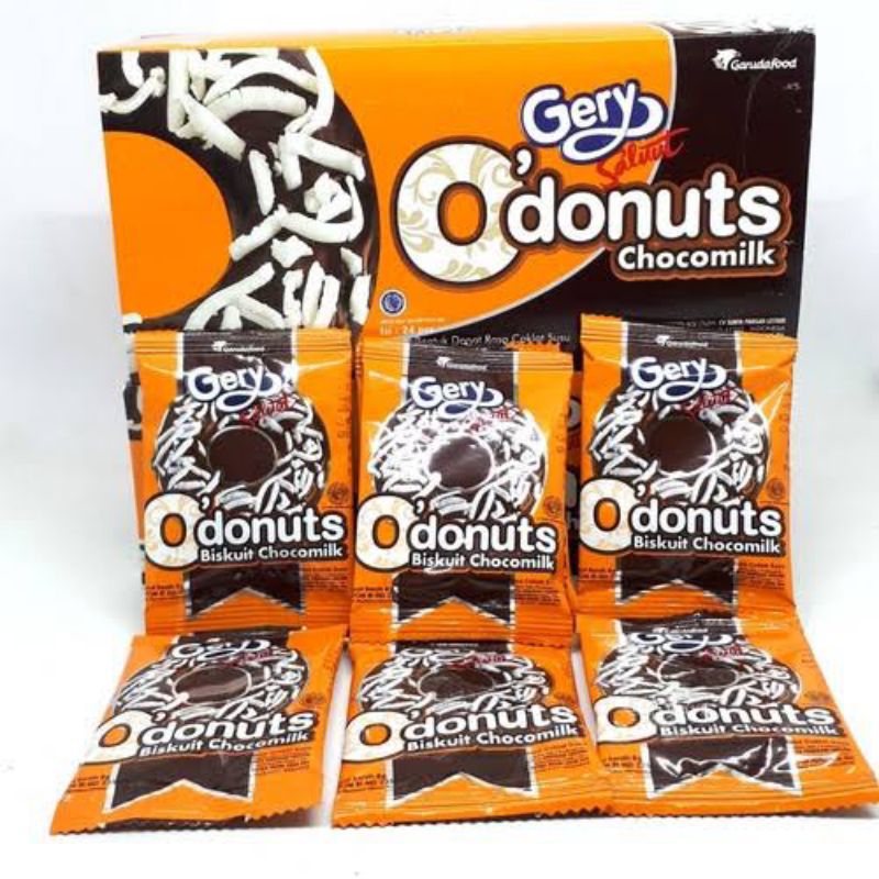 Gery salut O donuts 12pcs Gery salut donut packet | Shopee Malaysia