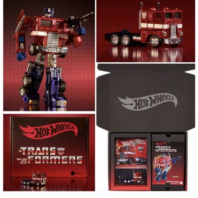 Hotwheels rlc transformers rlc Optimus Prime Mattel Creations ...