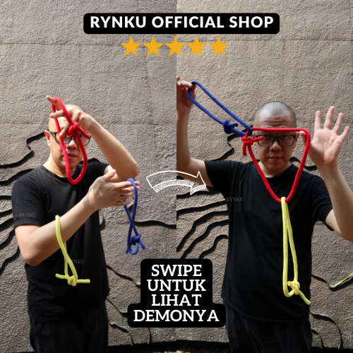 Linking Ropes Magic Tool - Linking Rope - Bergandeng Saling Rope Magic ...