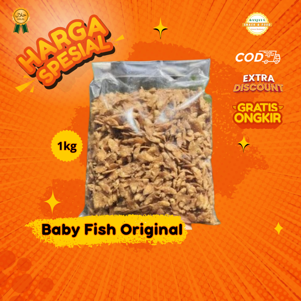 Baby FISH PEPETEK CRISPY FISH 1KG FRIED DIGESTED | Shopee Malaysia