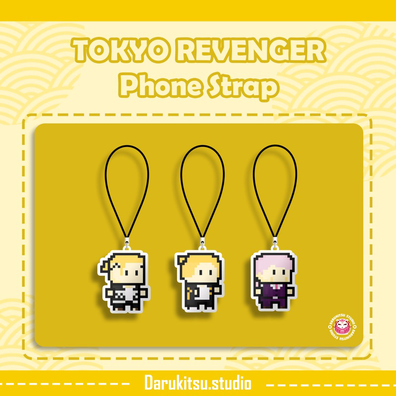 Phone Strap Anime/Tokyo Revengers/Mickey/Sanzu/Draken/Phone Strap Anime ...