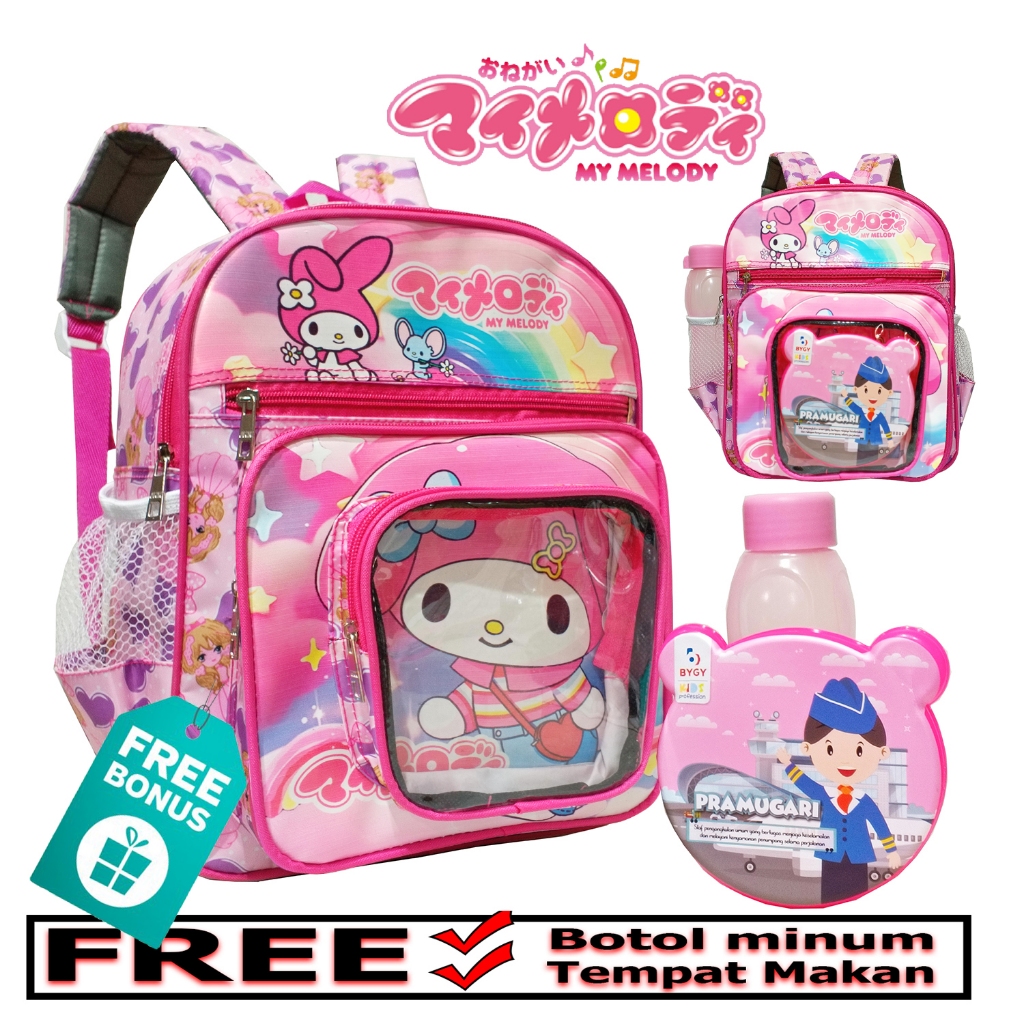 My MELODY SANRIO Character PAUD-TK Girls Backpack // Children's School ...