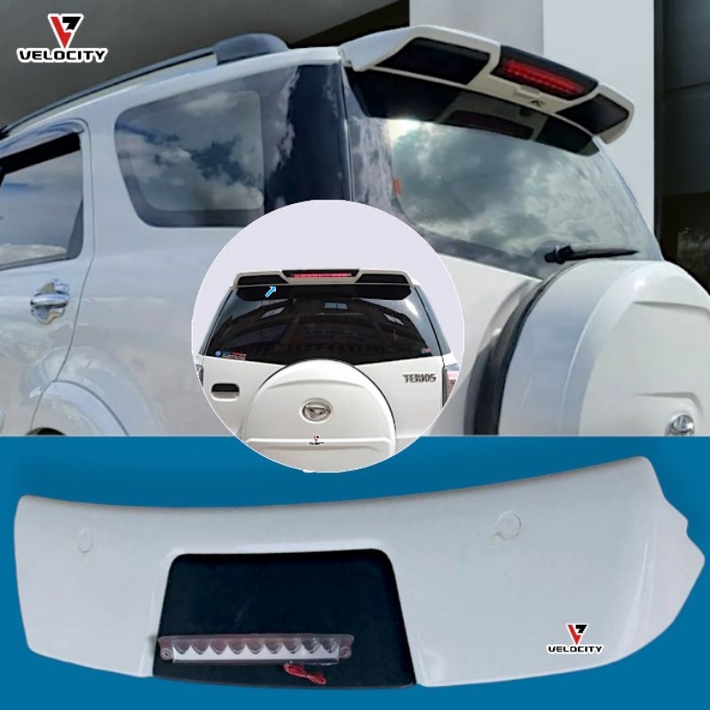 Rush Terios Spoiler 2005 - 2015 TRD Model with Spoiler Lights | Shopee ...