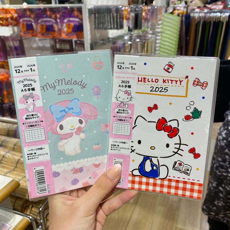 2025 Schedule Book A6 Planner Ready Daiso | Shopee Malaysia