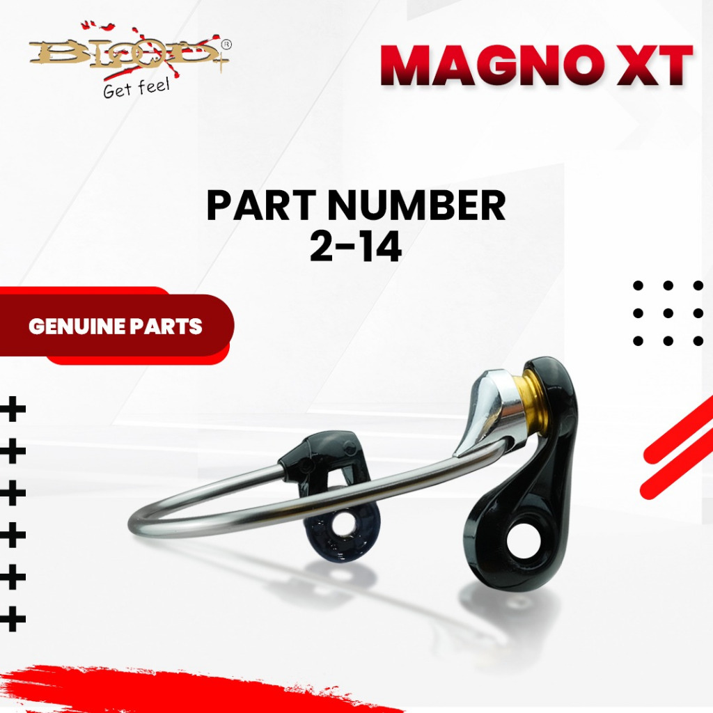 BAIL ARM REEL SPARE PARTS + LINE ROLLER FISHING REEL MAGNO XT BRAND ...