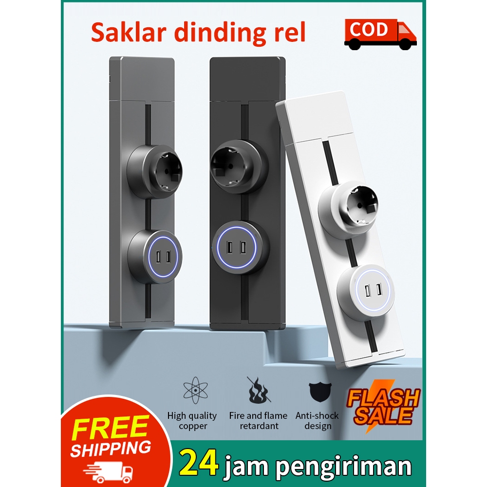 BEST QUALITY Wall Mounted Socket Track Socket 60-100cm Head Adapter ...