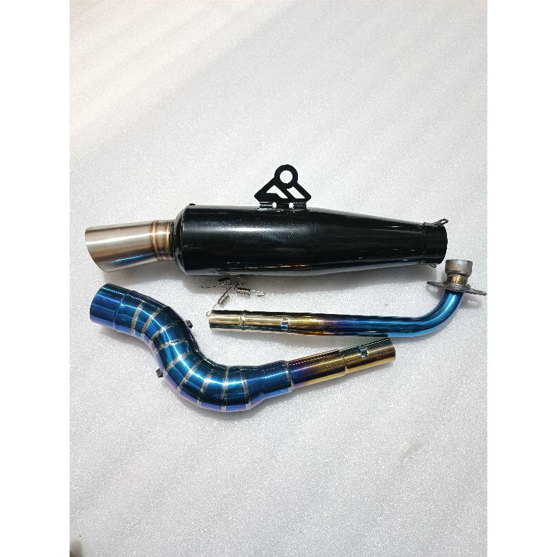 Rdm24 Pipe canister conical open specs exhaust Pipe for Wave 125 Xrm ...