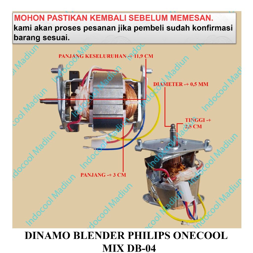 MESIN Dbpmo Dynamo MOTOR/Dynamo BLENDER Machine/Dynamo BLENDER PHILIPS ...