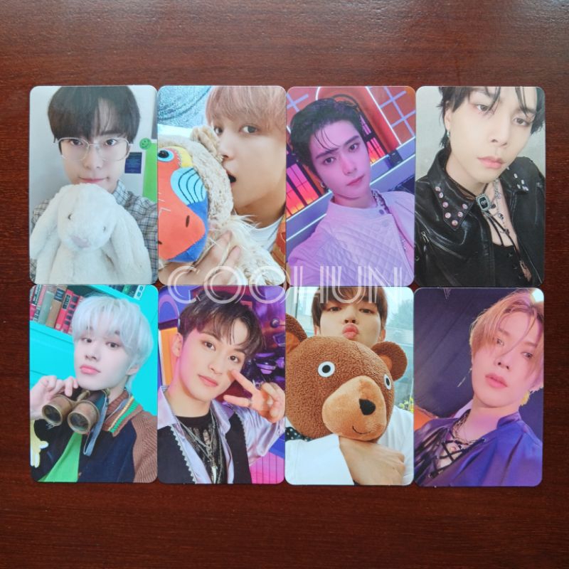 Nct 127 Sticker Official Photocard Sticker Ver. Doyoung Haechan Jaehyun ...