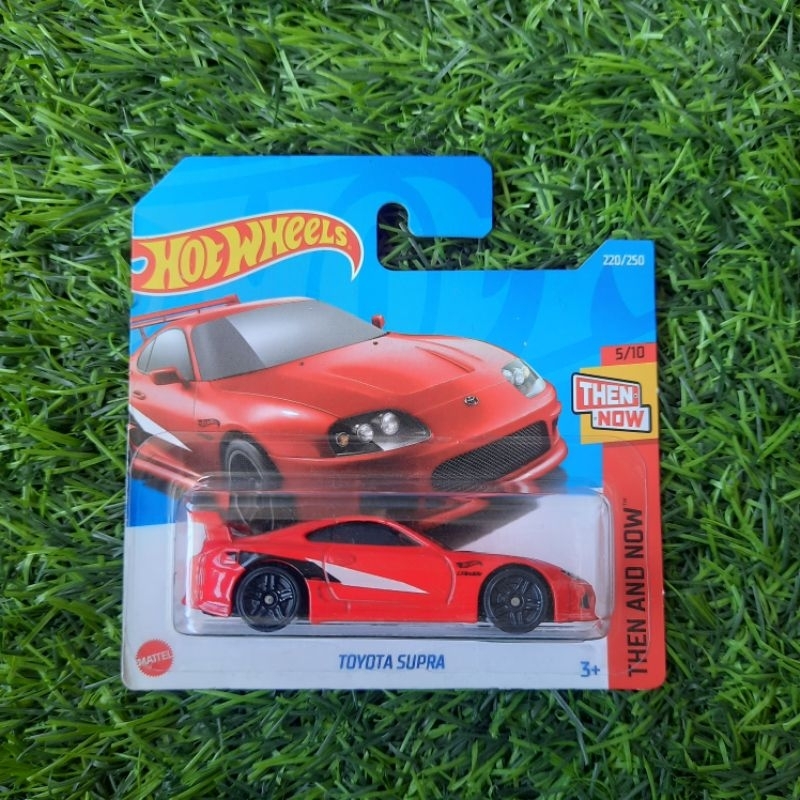 MERAH Hot Wheels Regular Toyota Supra MK4 Red Short Card Rare | Shopee ...