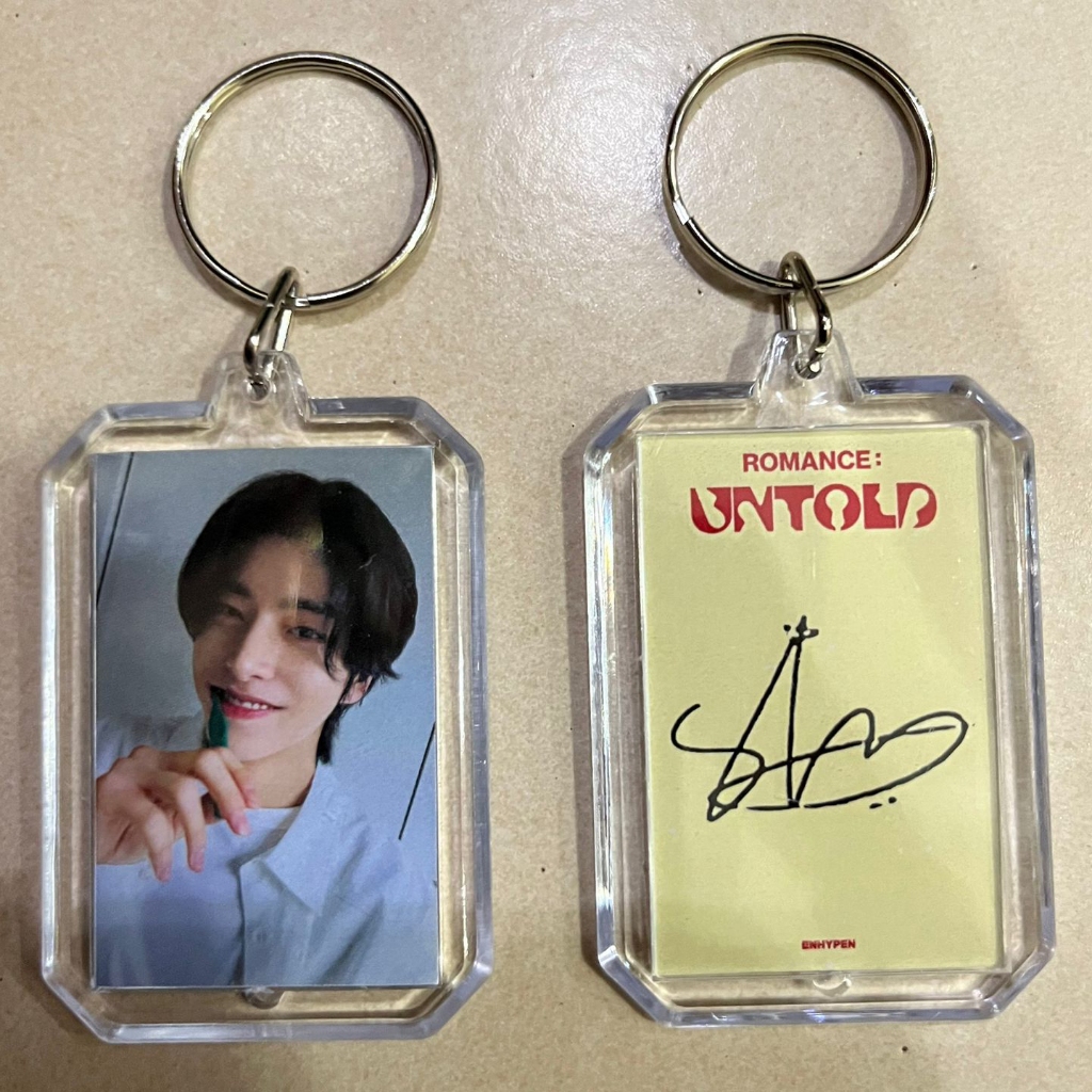 GANTUNGAN Acrylic ENHYPEN DAY DREAM & ROMANCE UNTOLD KEYCHAIN (PRICE 1 ...