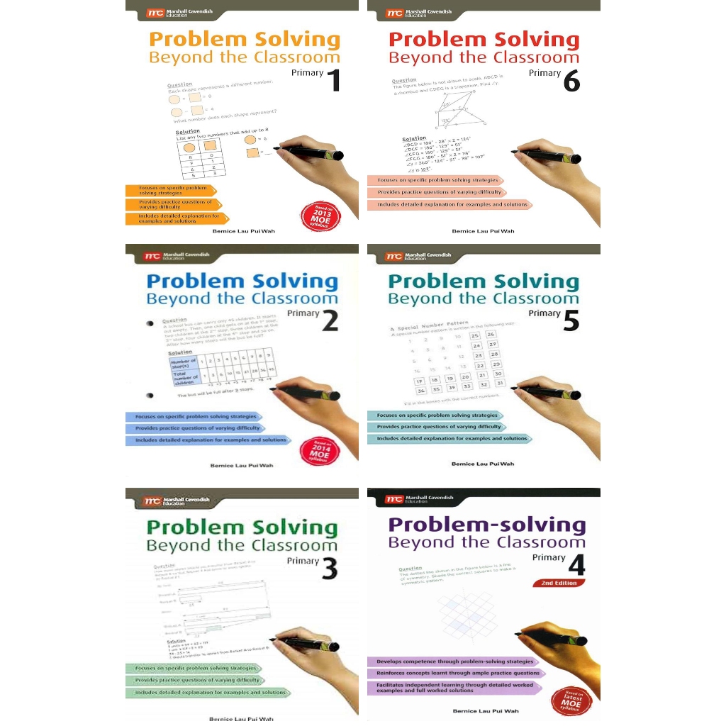 HITAM PUTIH 71. Problem Solving Beyond the Classroom Primary 1 2 3 4 5 6/black White | Shopee ...