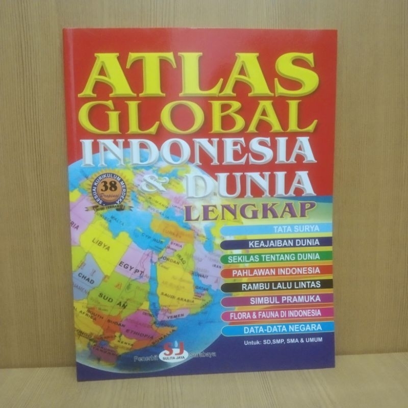 Complete Global Atlas of Indonesia and the World 38 Provinces According ...