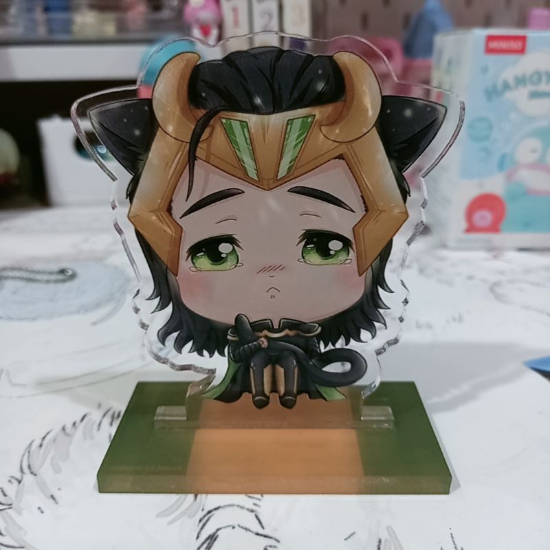 Marvel Loki Cat Standee - Chibi | Shopee Malaysia