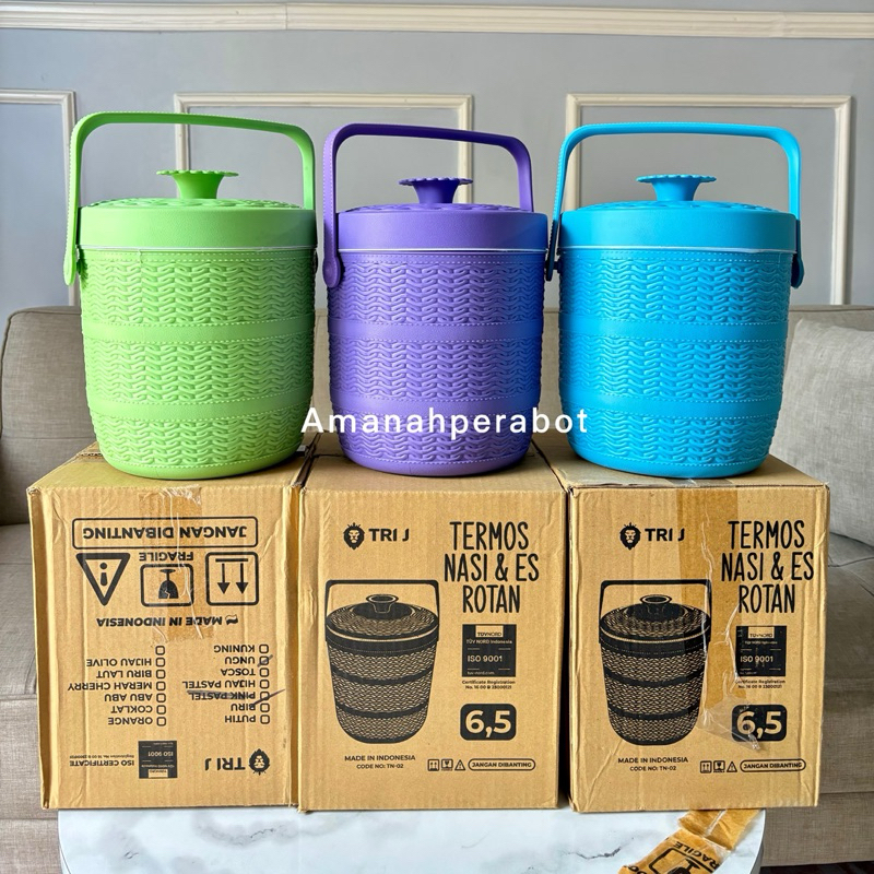 Rice BUCKET 3,5 6,5 8,5 Liters Water RICE TERMOS ICE BUCKET COOLER BOX ...