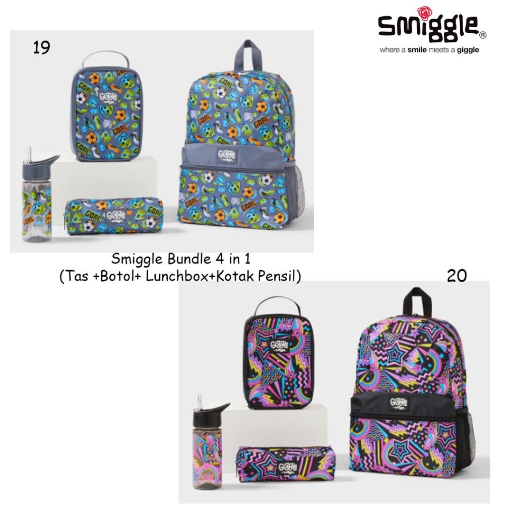 Smiggle BUNDLE Bag/ Kids SMIGGLE BUDLE Backpack/100% ORIGINAL DEJA VU ...